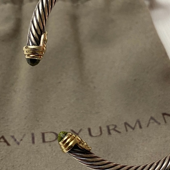 David Yurman | Jewelry | David Yurman Peridot Kids Cable Bracelet ...